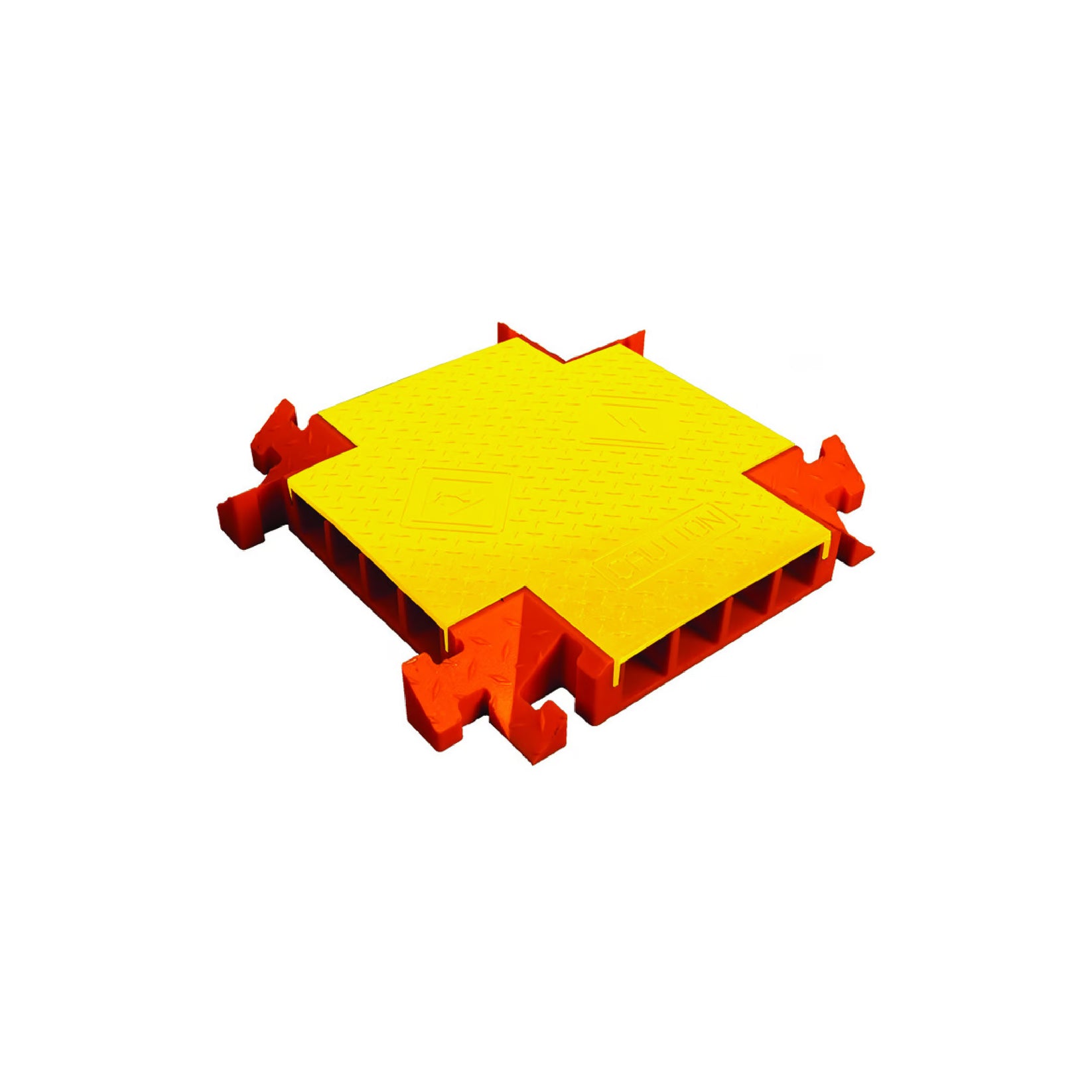 4-Way Cross Section, 4-Channel Linebacker® Cable Protector for 3" Line ...